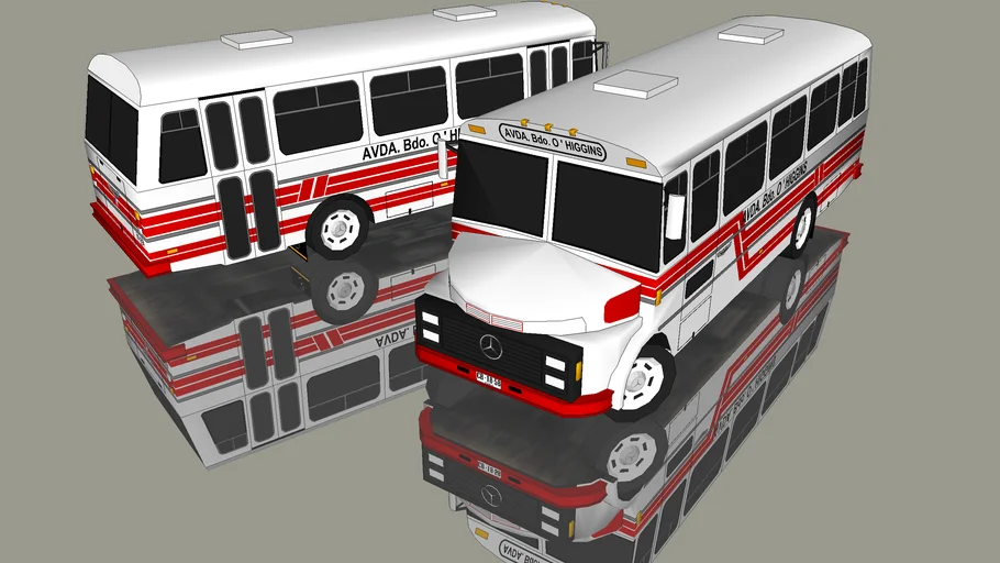 1986 MERCEDES BENZ 1113 (CARROCERIA METALPAR) | 3D Warehouse