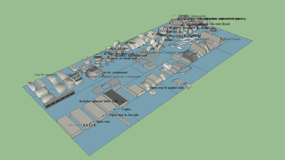 'Junk Yard' of Parts | 3D Warehouse