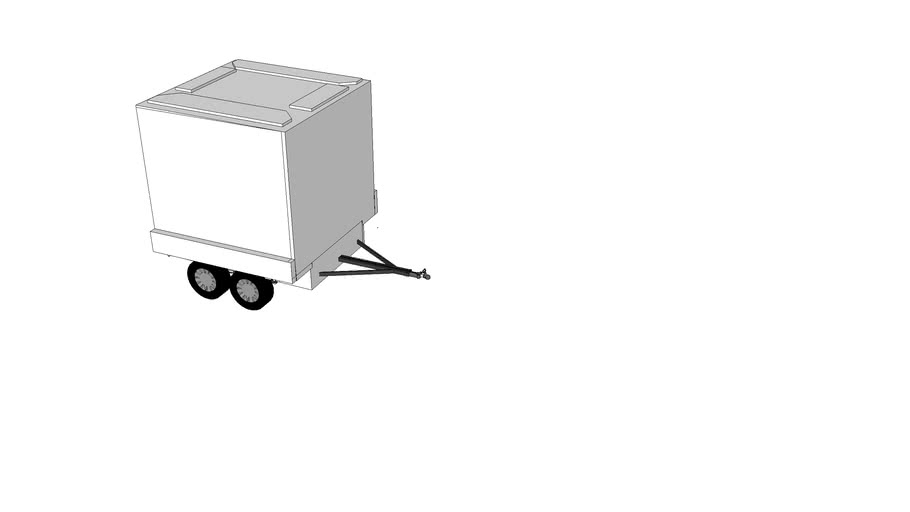 small funfair pay box trailer | 3D Warehouse