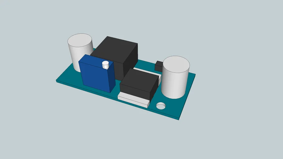 DC-DC Step-Down 2596S | 3D Warehouse