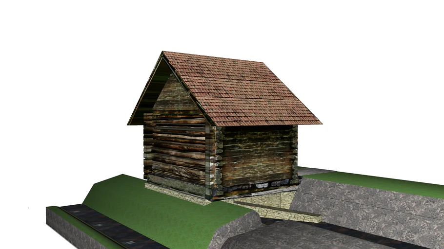 Mill at Moara de pe Piatră in Prigor | 3D Warehouse