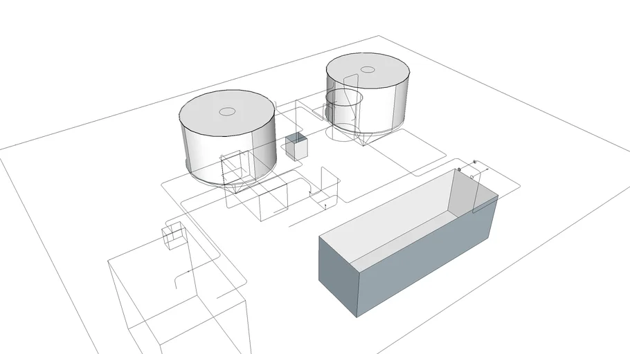 Plant Design - Line Plan | 3D Warehouse