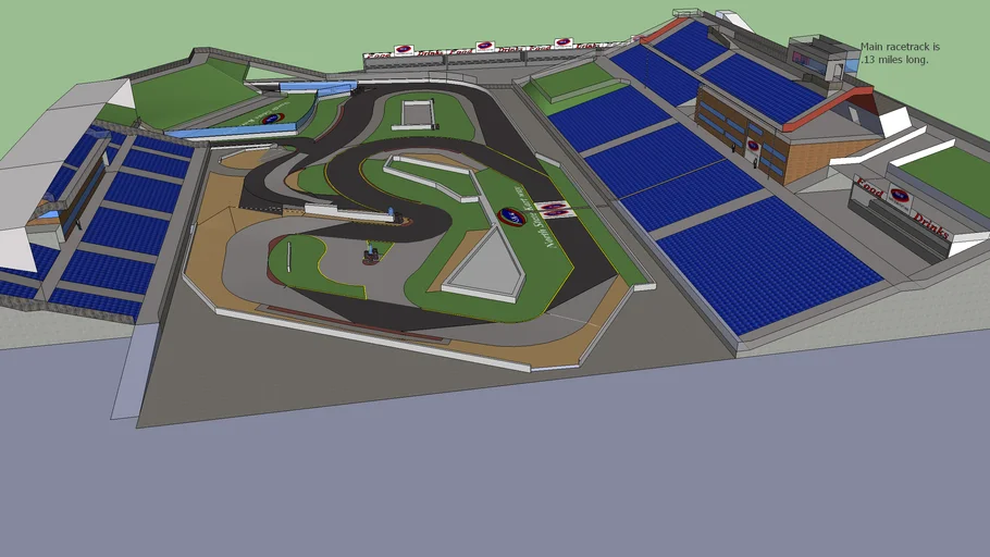 Gocart track | 3D Warehouse