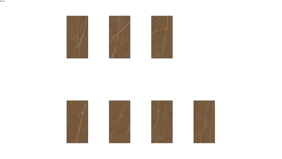 RET VIZVAYA MARRON LINE 45X90 MATE BR 02 - POINTER | 3D Warehouse