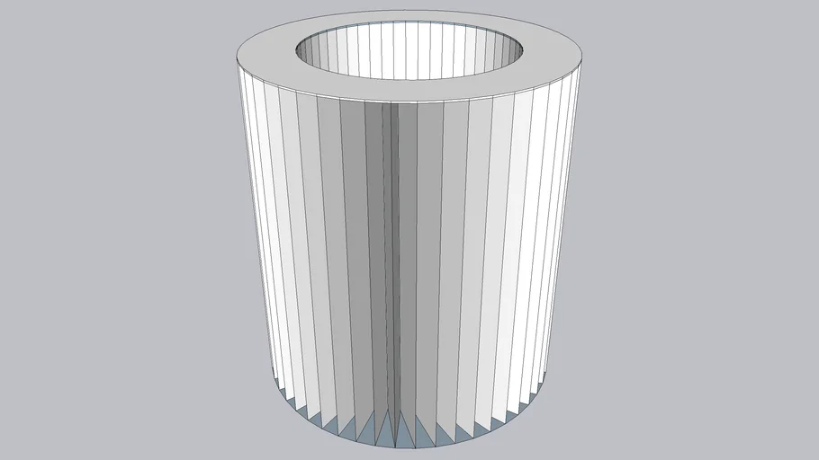 air filter (Cylinder) | 3D Warehouse