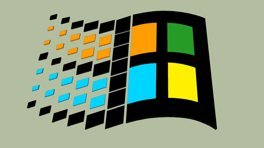 Windows 98 Logo | 3D Warehouse