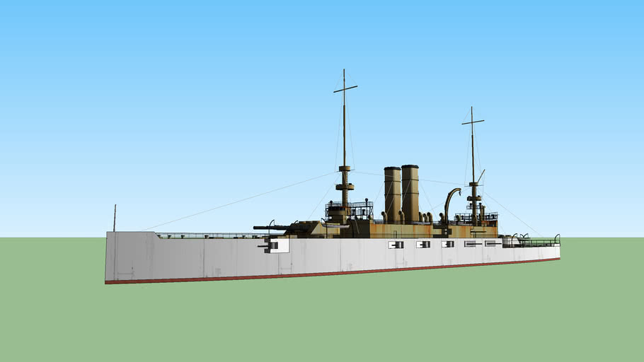 USS Illinois (BB-7) | 3D Warehouse