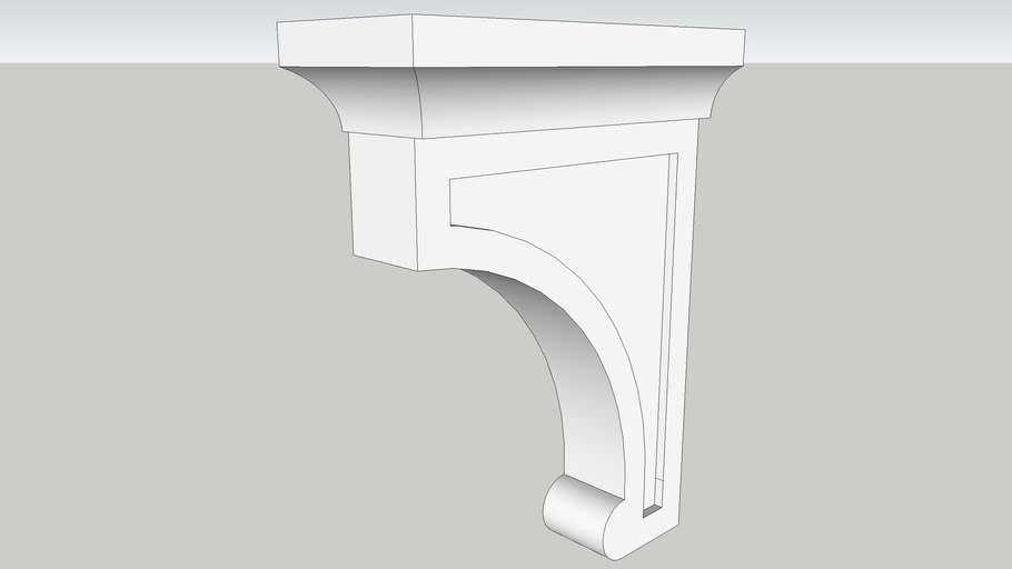 Wood Corbel | 3D Warehouse