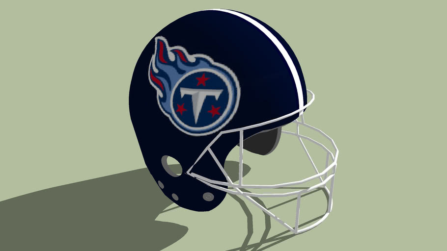 Tennessee Titans football helmet | 3D Warehouse