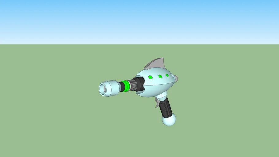 1960's Alien Phaser | 3D Warehouse