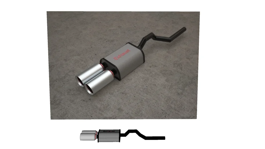 exhaust system | 3D Warehouse