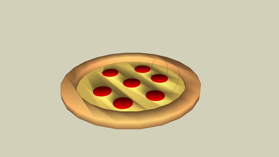 Pizza | 3D Warehouse