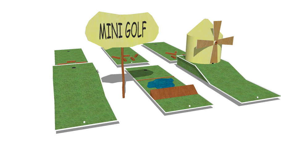 mini golf 6 em 1 | 3D Warehouse