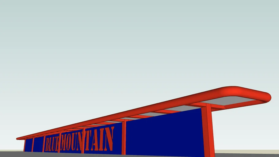 40ft. flat box with round coping--- 1:1 scale | 3D Warehouse