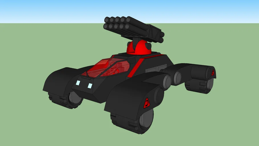 Nod Stealth Tank | 3D Warehouse