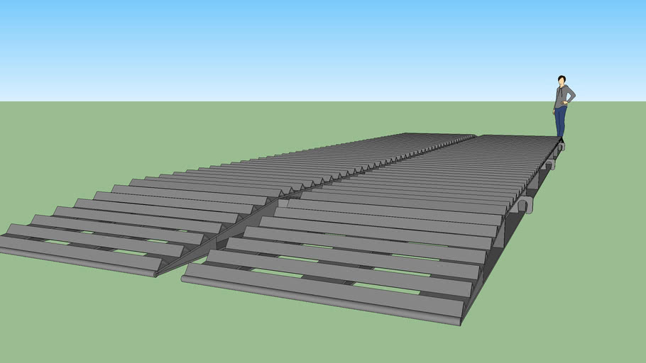 Portable Rampdoor Barge | 3D Warehouse