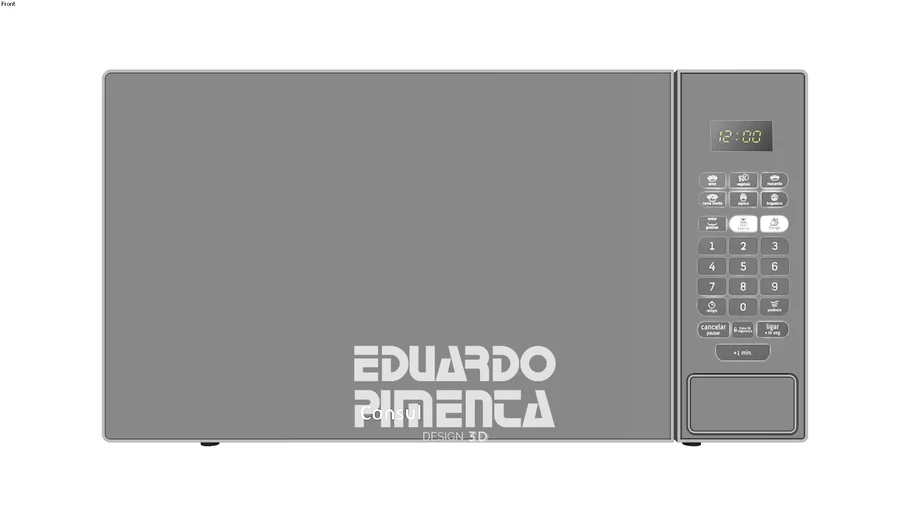 MICRO-ONDAS ESPELHADO 30L (CMA30) CONSUL | 3D Warehouse