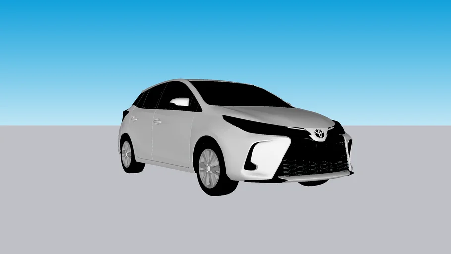 2020 Toyota Yaris G | 3D Warehouse