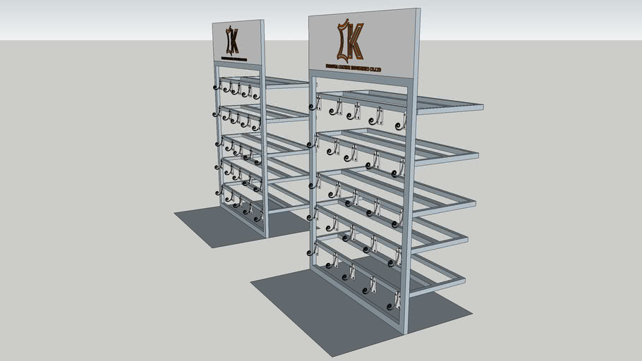 The shoe rack | 3D Warehouse