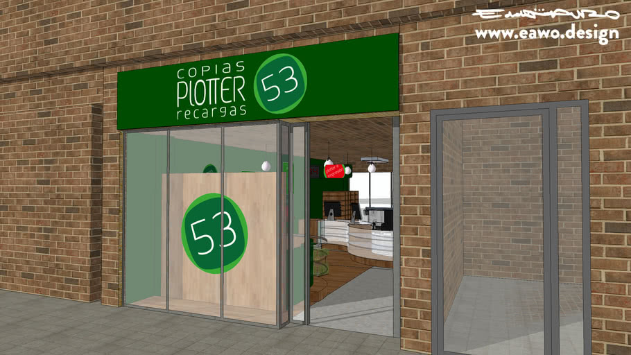 Paper and plotter shop | 3D Warehouse