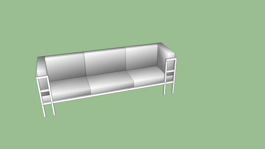 Steel Sofa | 3D Warehouse