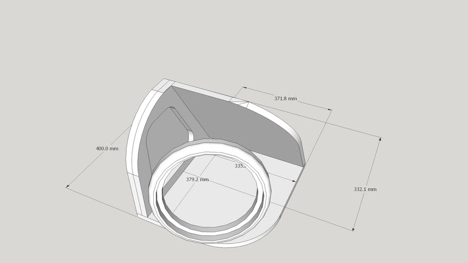 Sealed glassfiber 24 liter box. | 3D Warehouse