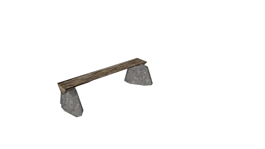 Stone Bench | 3D Warehouse