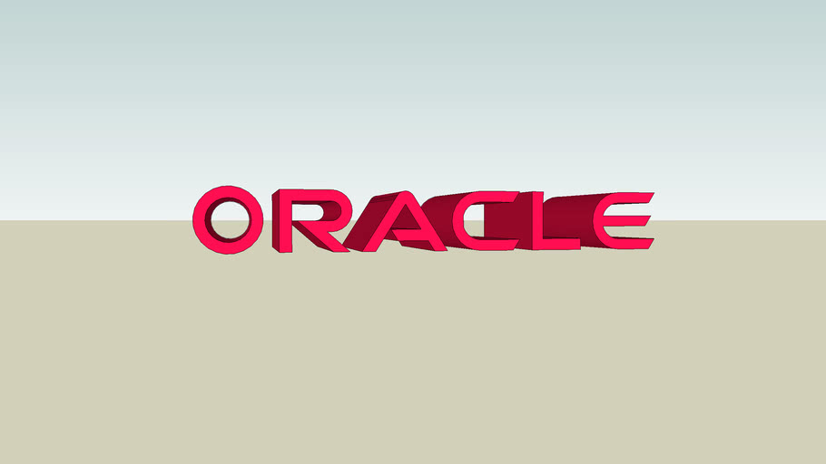 Oracle Logo | 3D Warehouse