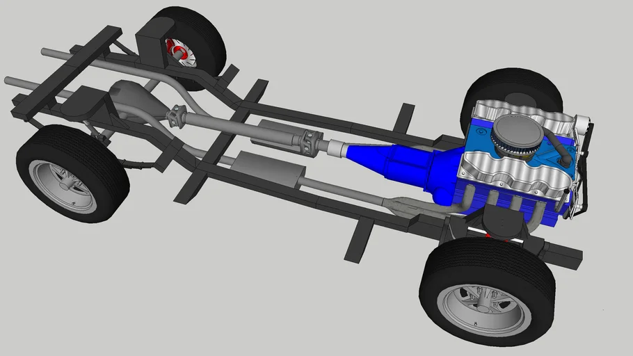 Ford Maverick custom_Chassis | 3D Warehouse