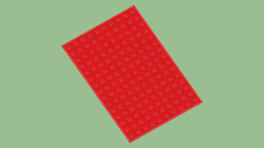 Truncated Dome ADA Mat | 3D Warehouse