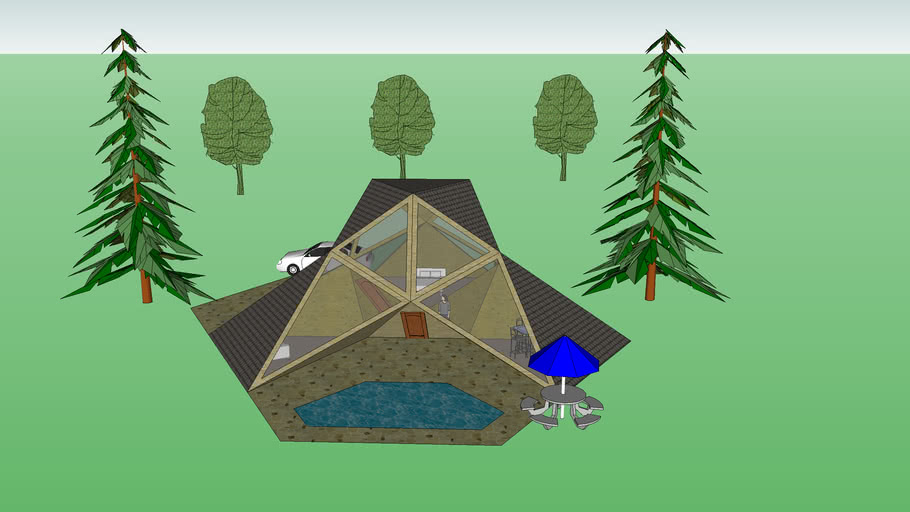 icosahedron house | 3D Warehouse