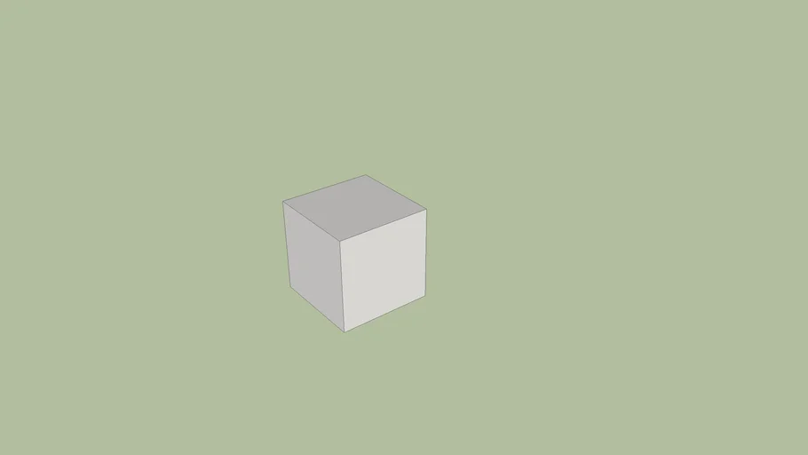 10 foot Cube | 3D Warehouse