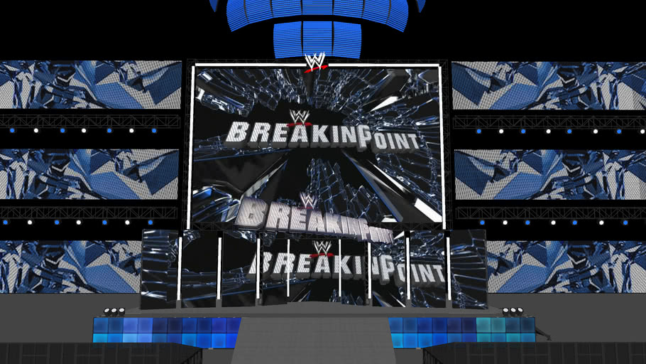 WWE Breaking Point 2009 HD Stage | 3D Warehouse