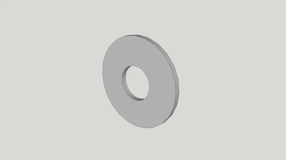 Rondelle Plate Large-L d4 | 3D Warehouse