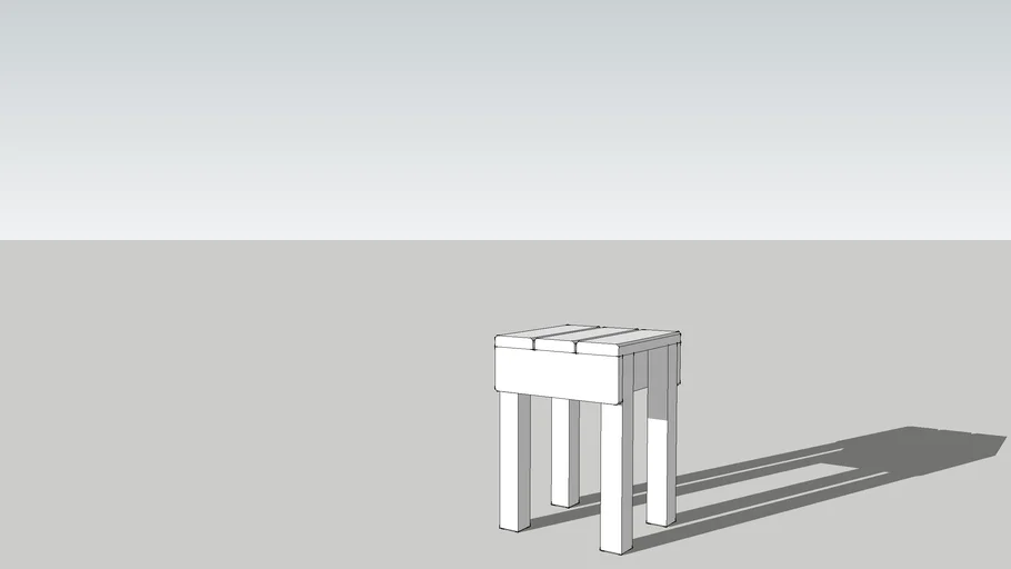 Табурет | 3D Warehouse