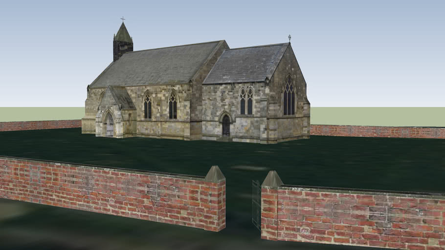 St Mary's, Ellerton | 3D Warehouse