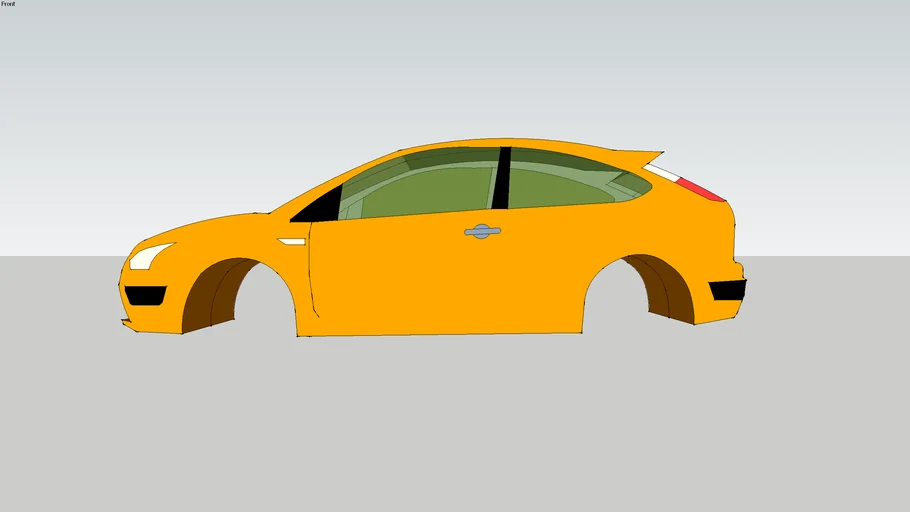 Ford Focus sin ruedas | 3D Warehouse