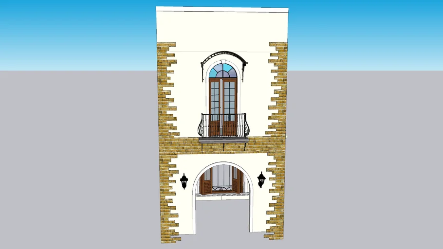 spanish building | 3D Warehouse