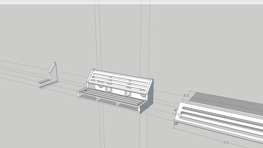 Audio Stand | 3D Warehouse
