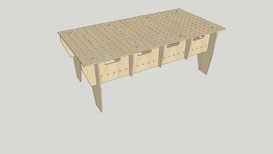 Portable MFT Table | 3D Warehouse