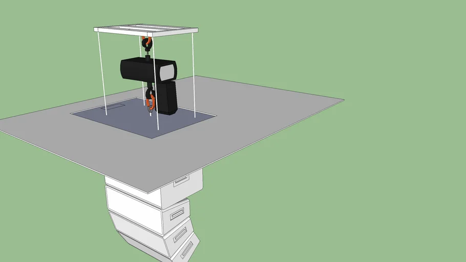 Line array com talha | 3D Warehouse