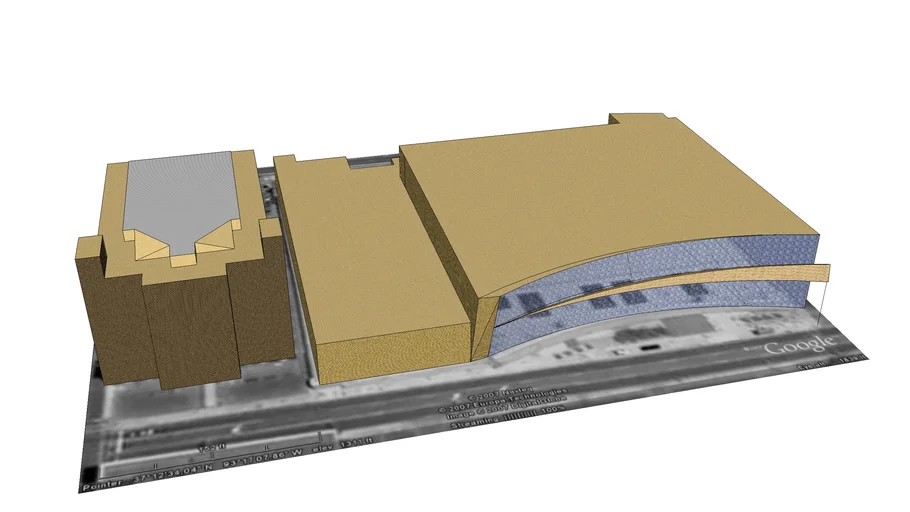 Springfield Expo Center and Shrine Mosque | 3D Warehouse