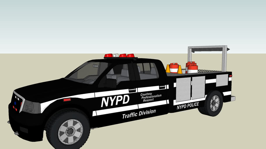 FORD F-150 NYPD Traffic Division | 3D Warehouse