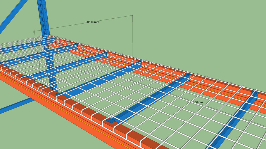 Mesh decking | 3D Warehouse