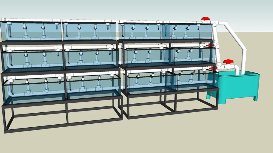 30G Breeder Reef System | 3D Warehouse