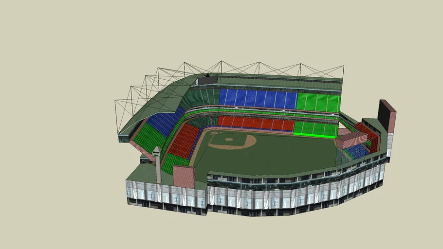 Fantasy Baseball Stadium | 3D Warehouse