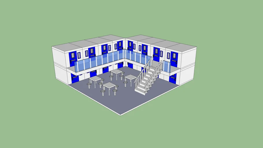 Prison Interior | 3D Warehouse