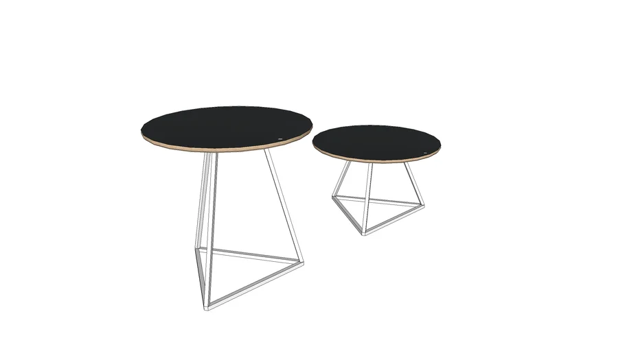 Circular Multi Tables | 3D Warehouse