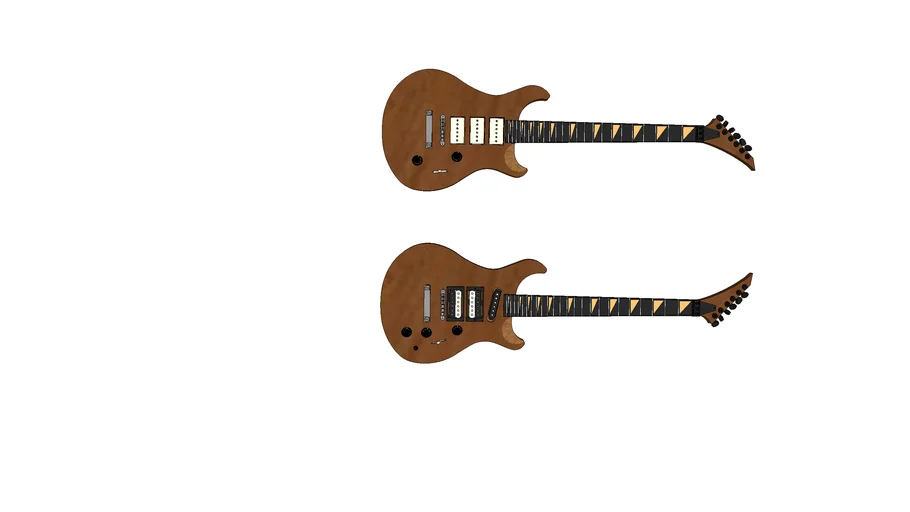 PRS style guitars | 3D Warehouse
