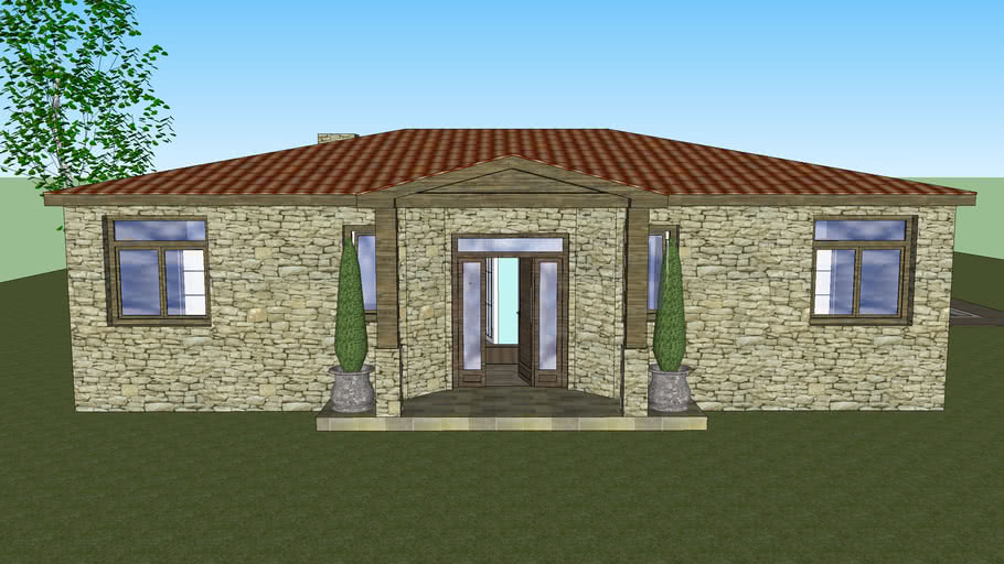 Casa rústica moderna model Aran | 3D Warehouse